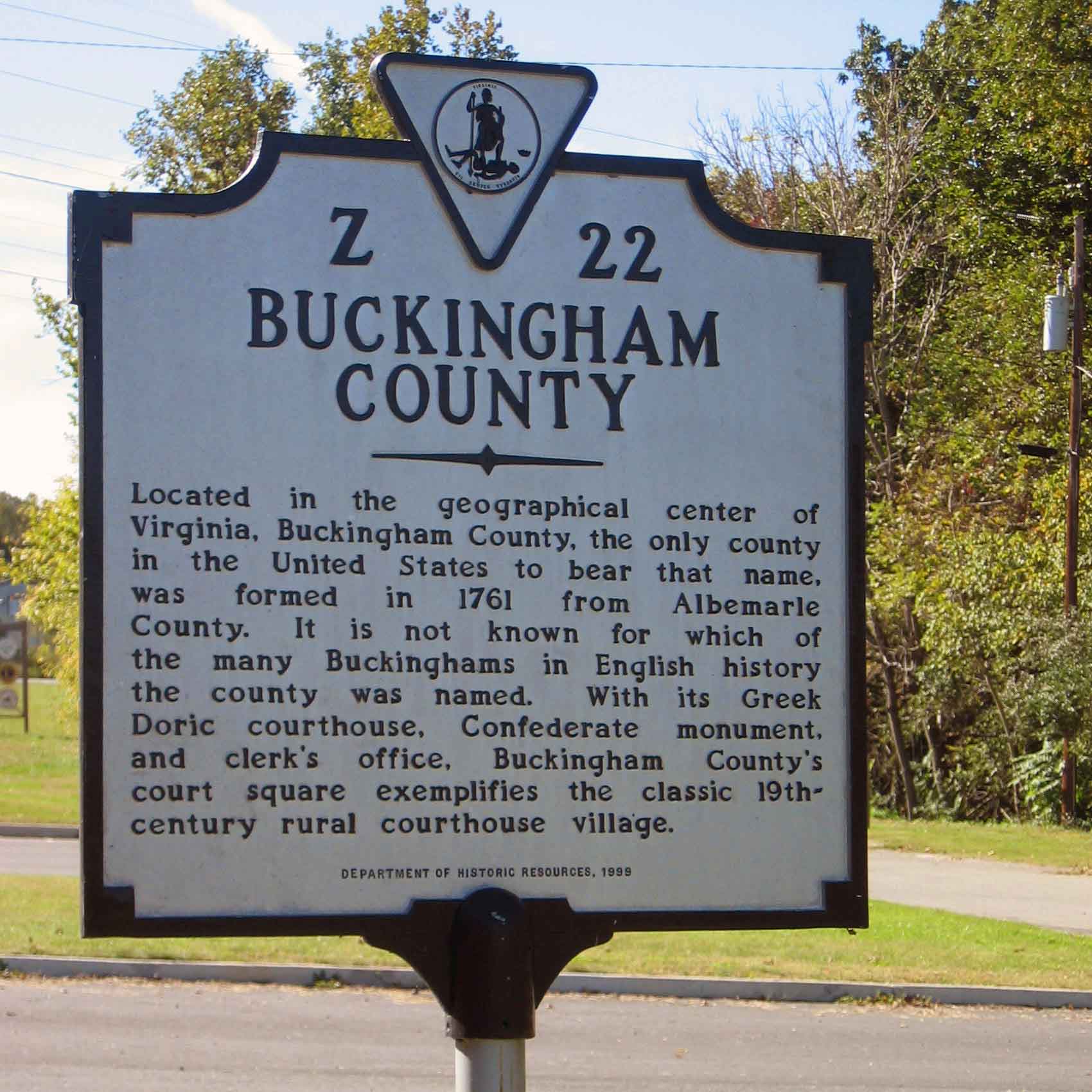 Buckingham: The Geographical Center of Virginia | slate river ramblings